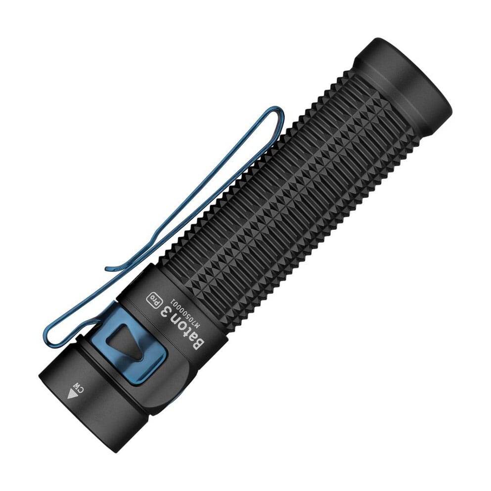 Olight Baton 3 Pro Flashlight Black | EDC Warehouse